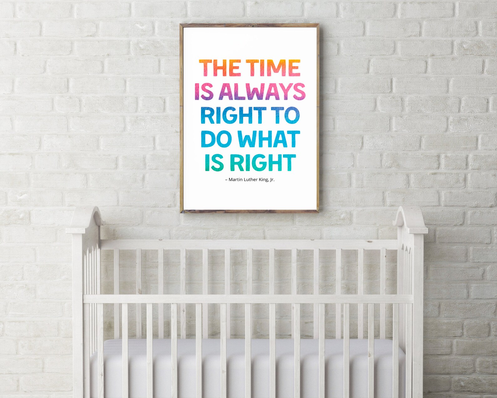 Martin Luther King Jr. Quote Poster: Inspirational Classroom Decor ...