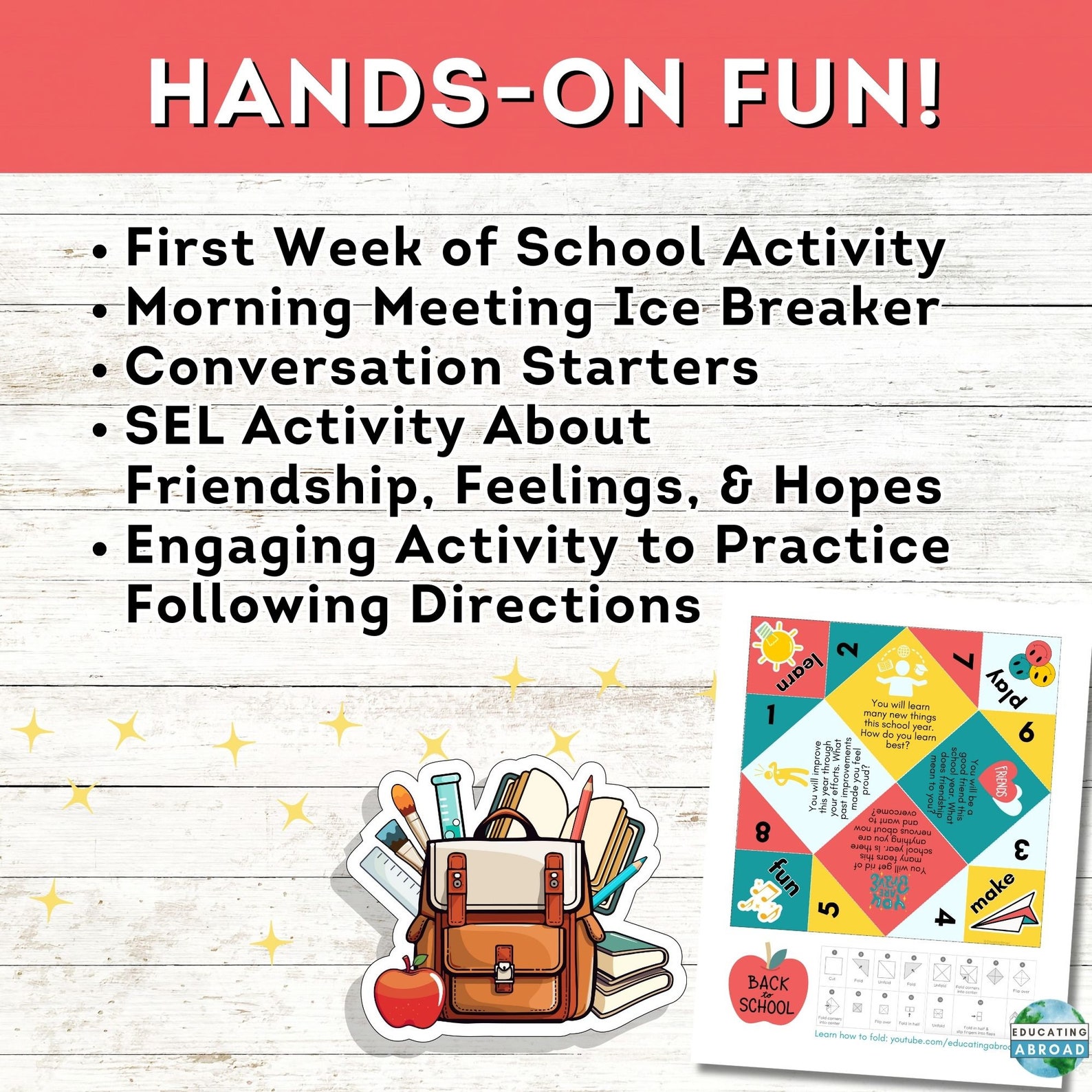 Back to School Getting to Know You Activity for Kids | Printable ...