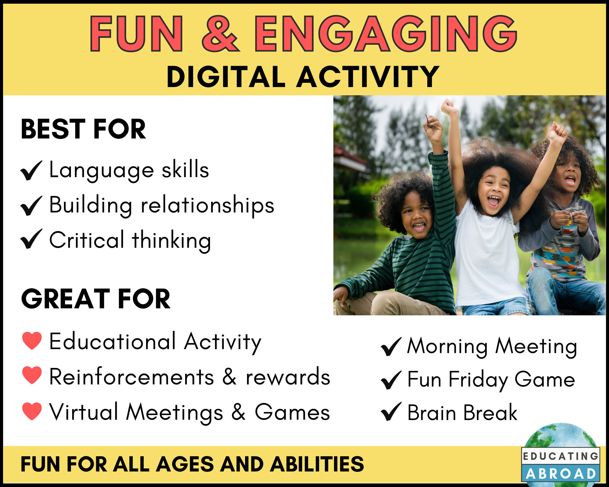 Healthy Eating Game: Kids Classroom Activity (digital Download) - Etsy