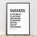 Success Quote Printable Children's Poster Positive Wall Art Kids ...
