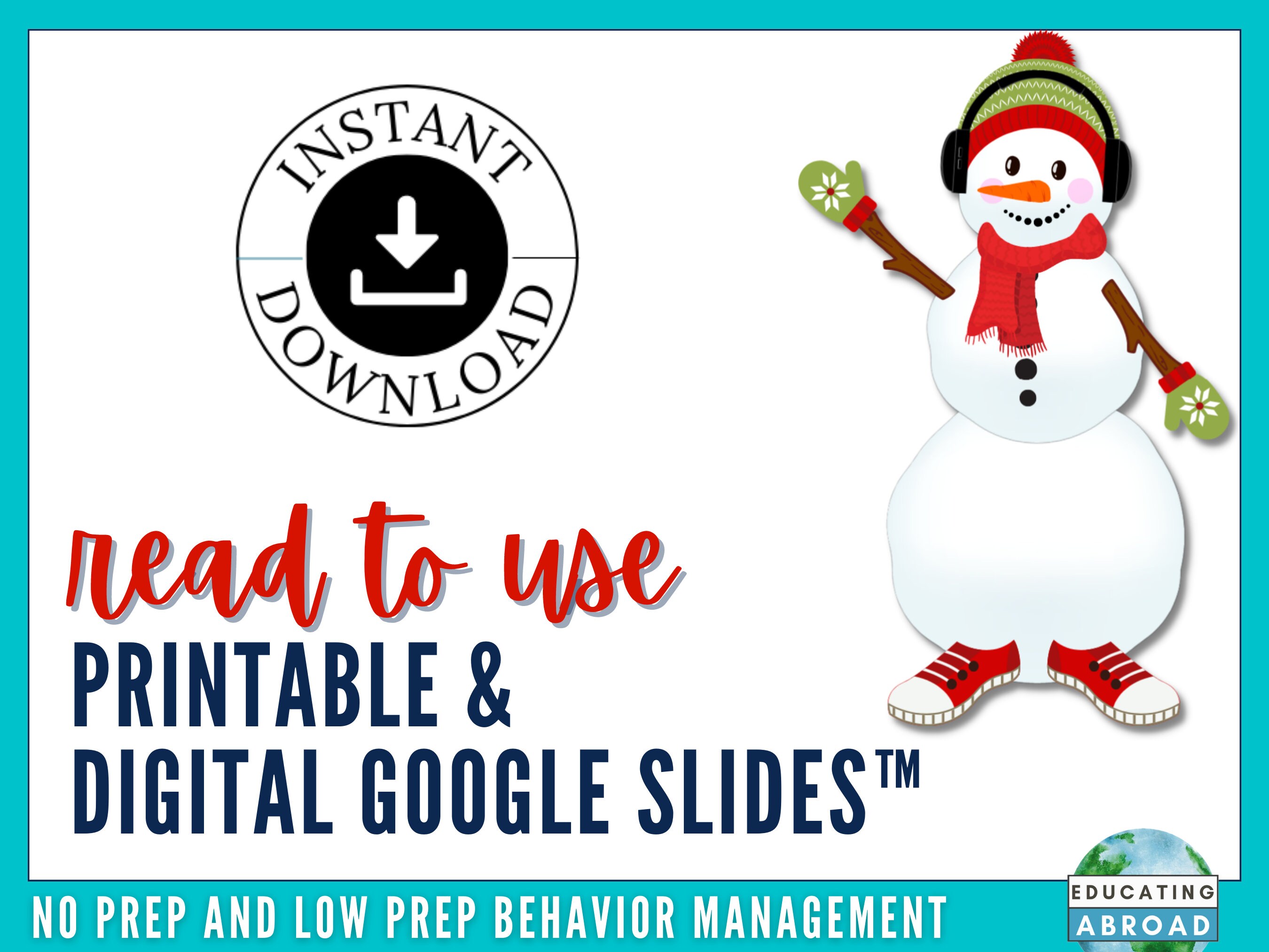 Positive Behavior Reinforcement, Printable Classroom Management for ...