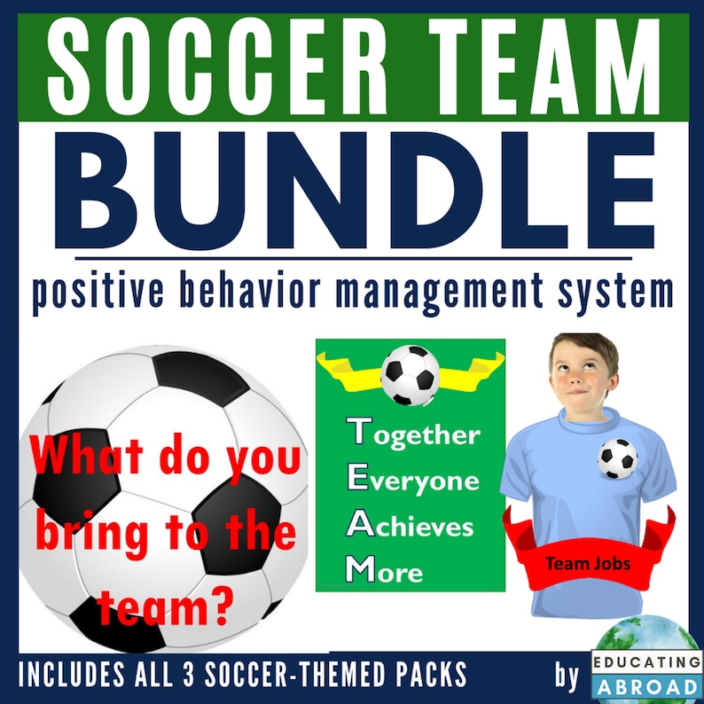 Classroom Behavior Management Printable | School Theme Spirit ...