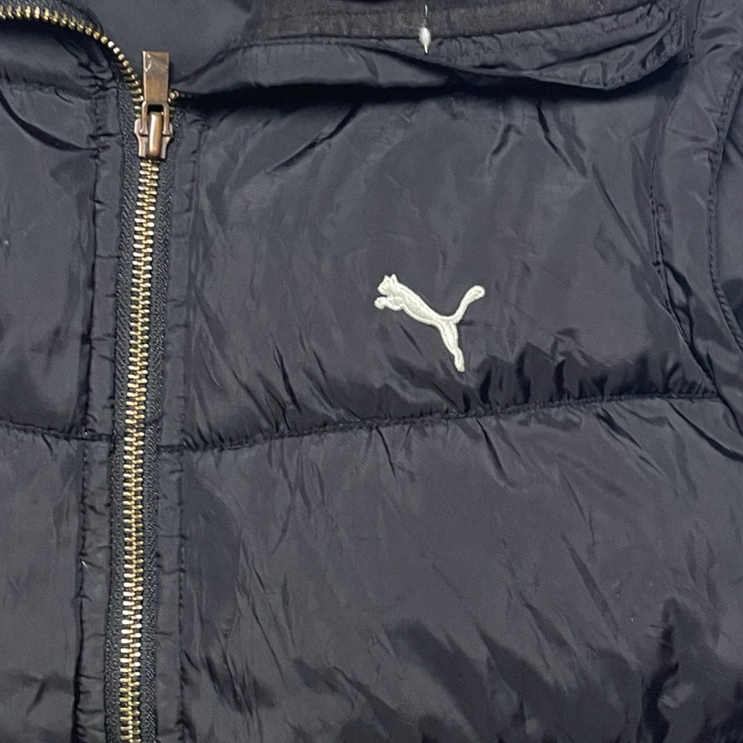 Y2K Hype Puma Down Puffer Vests - Etsy