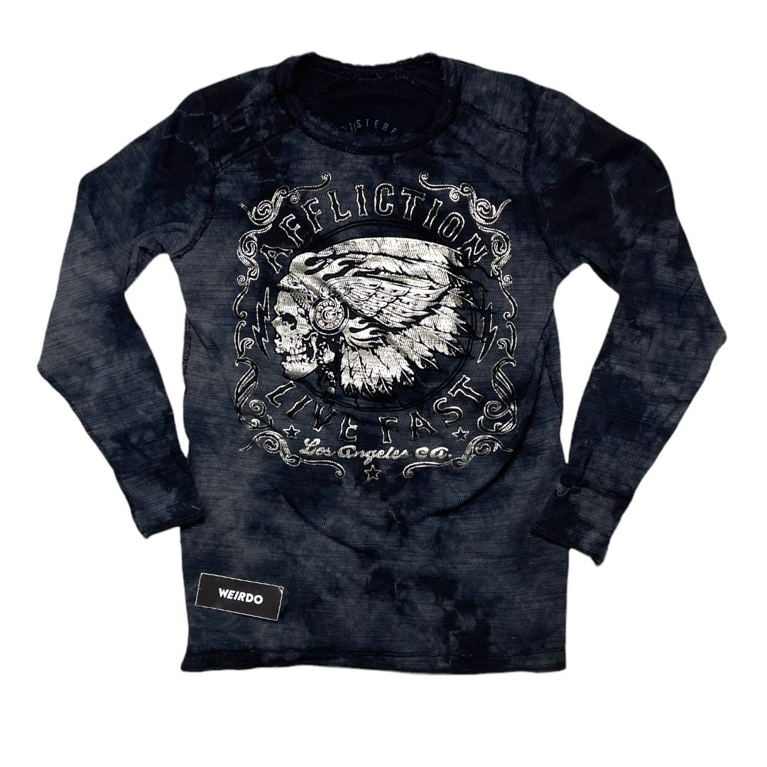 Y2K Affliction Live Fast Street Fashion Sweatshirt - Etsy