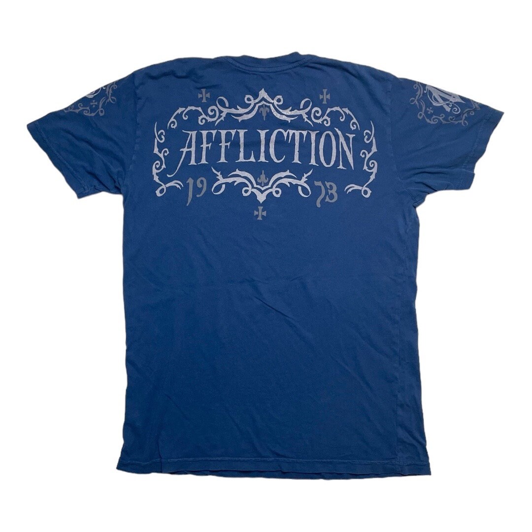 Y2K Affliction Live Fast Street Fashion Double Sided T Shirt - Etsy