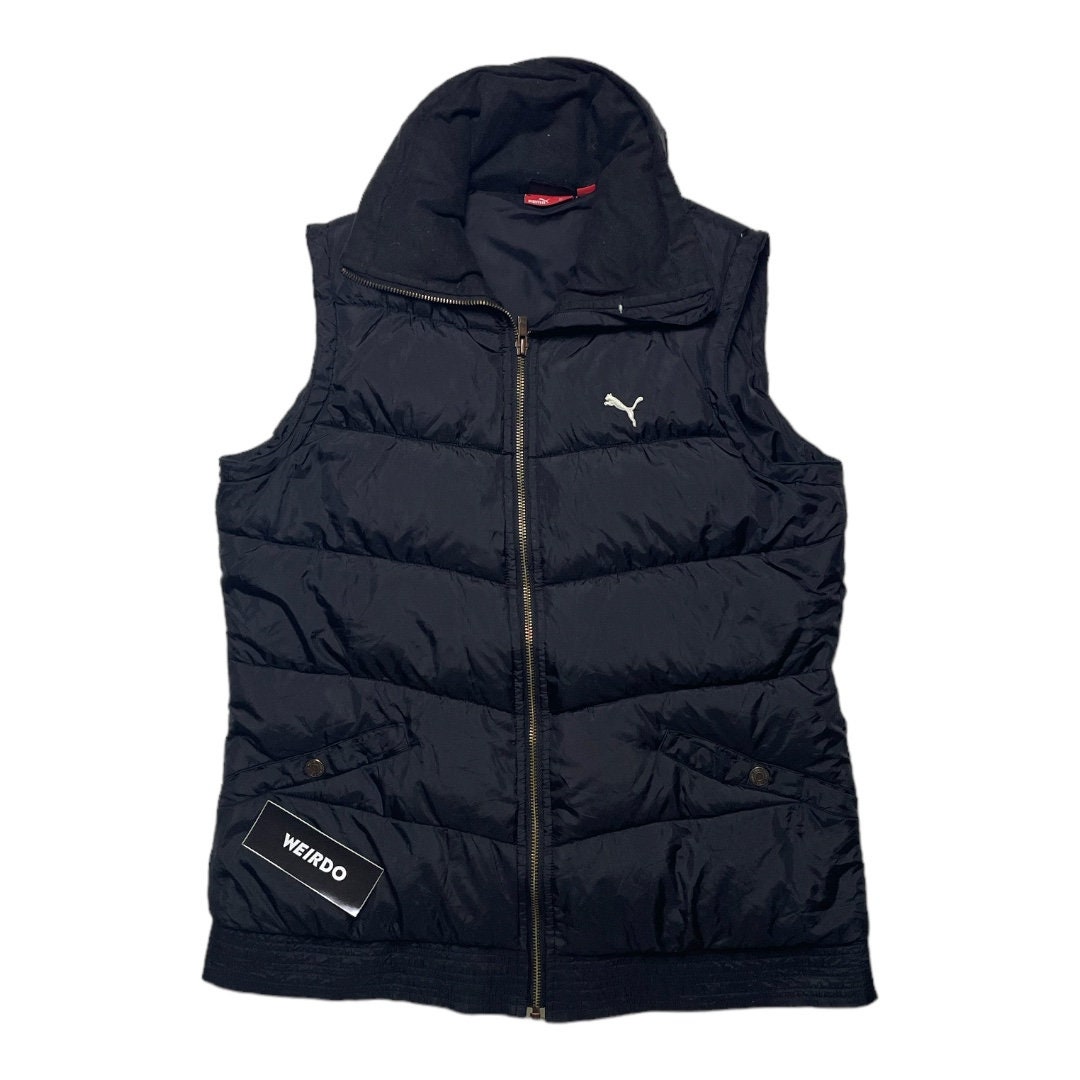 Y2K Hype Puma Down Puffer Vests - Etsy