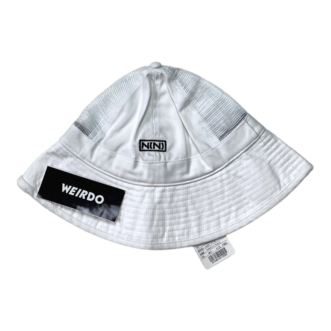 Number (n)ine White Bucket Hat - Etsy