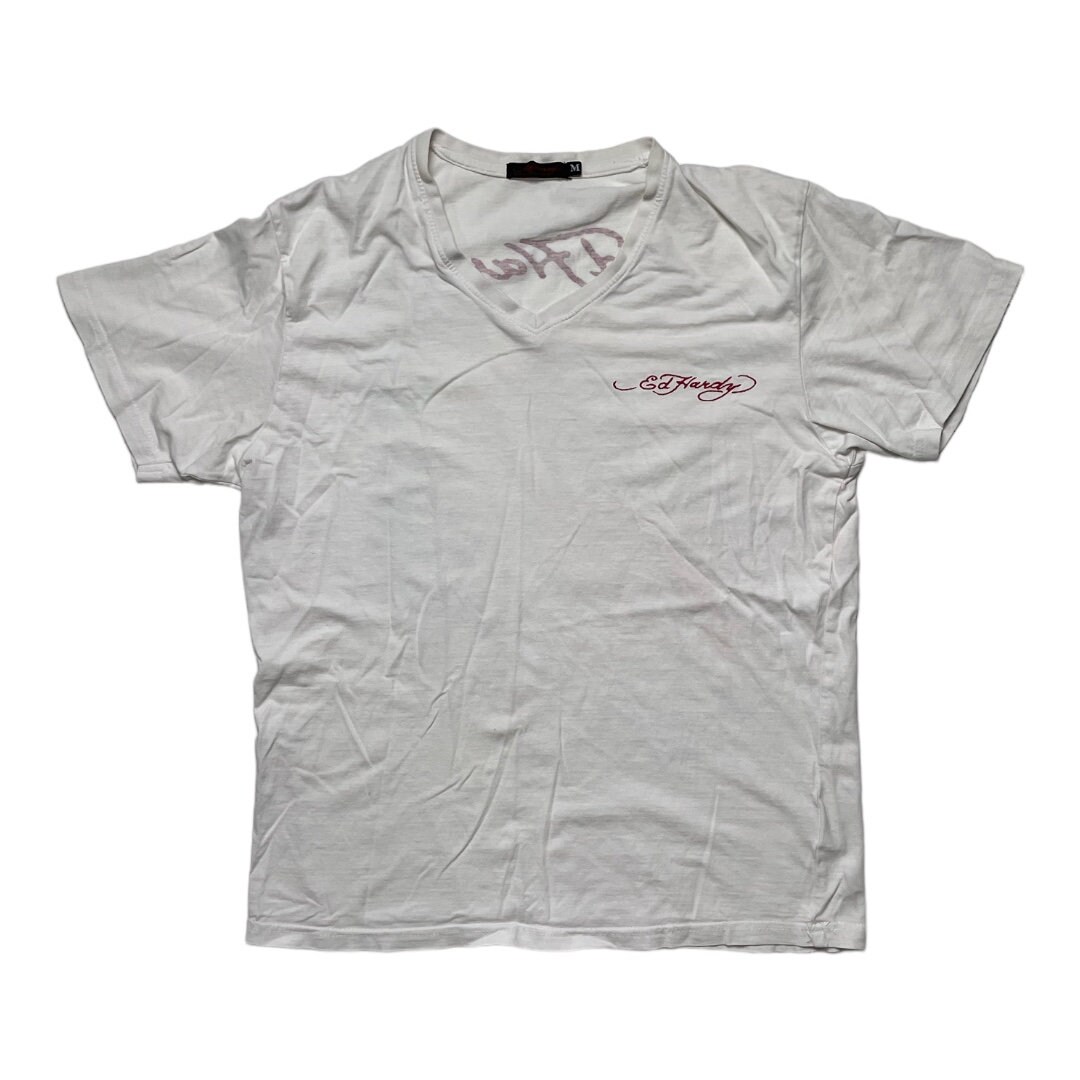 Y2K Ed Hardy T Shirt Oldskull Tattoo - Etsy