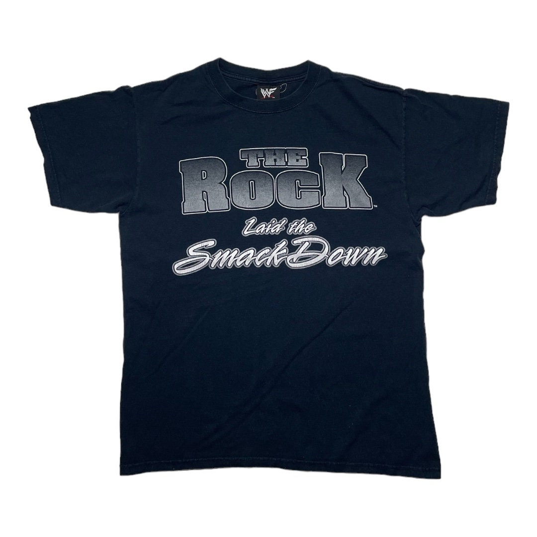 Vintage the Rock WWE T-shirt: 2000 Smackdown Tee (size L) - Etsy