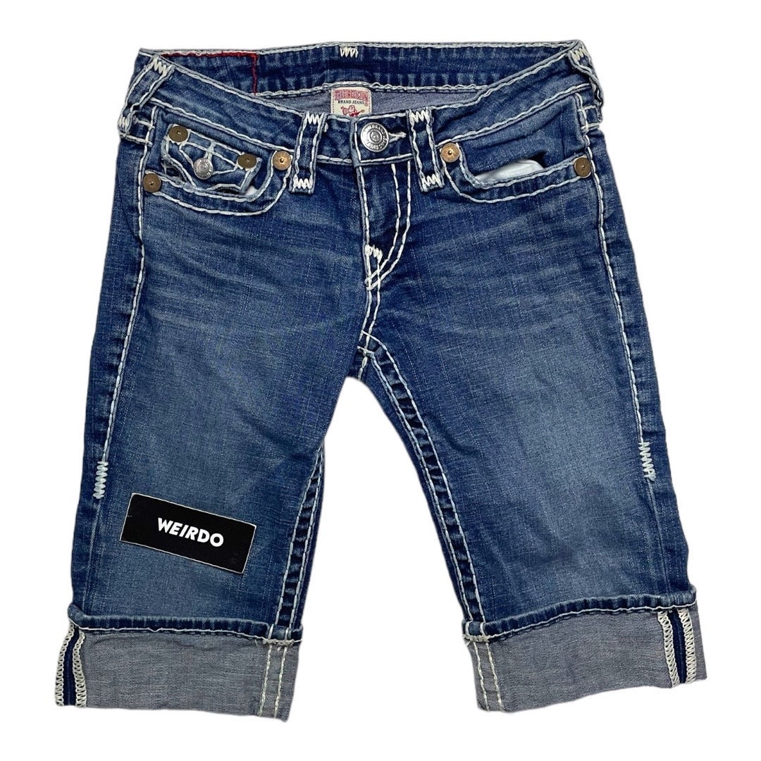 Y2K True Religion Jorts - Etsy