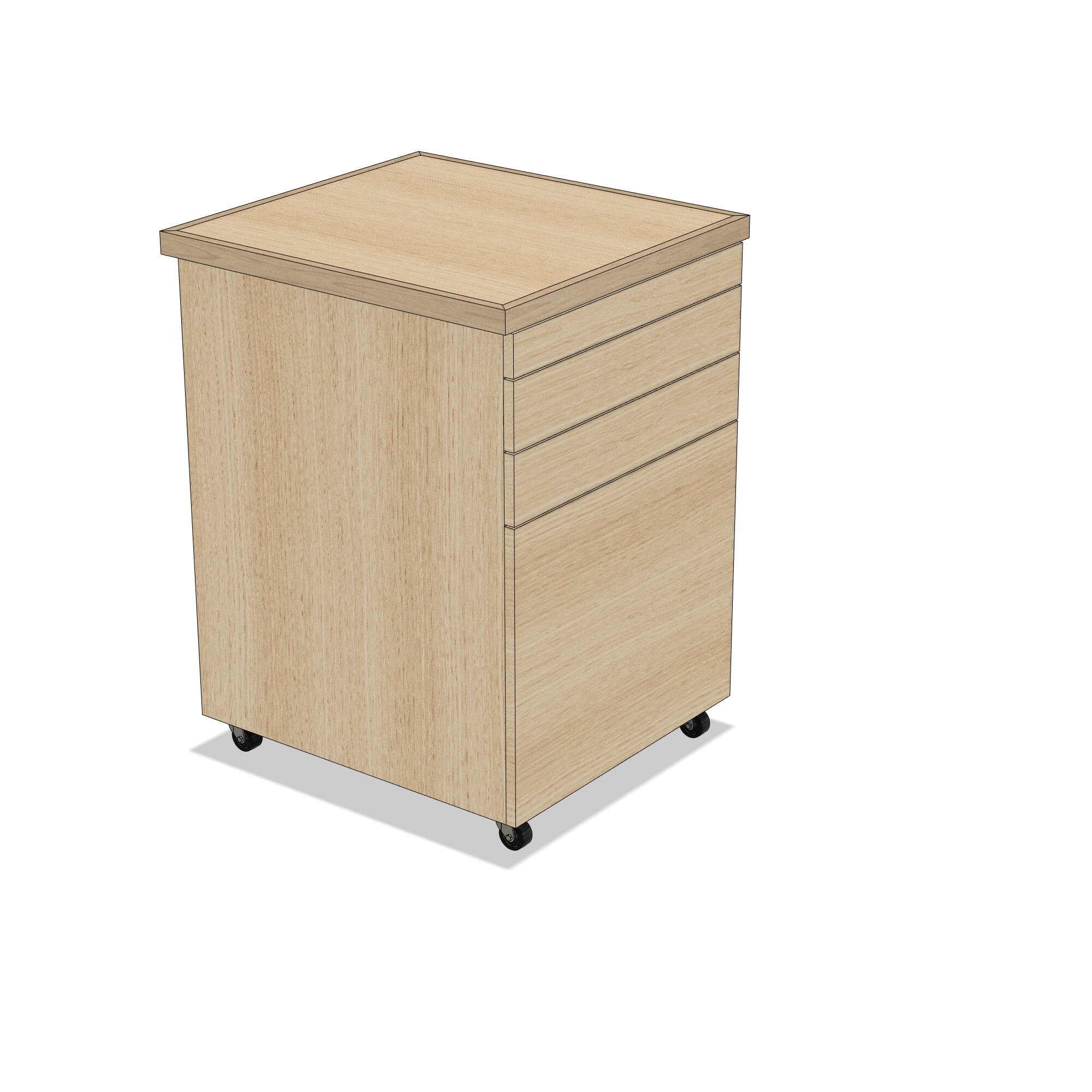 Mobile Workshop Cart - Digital Build Plans — Casual Builds