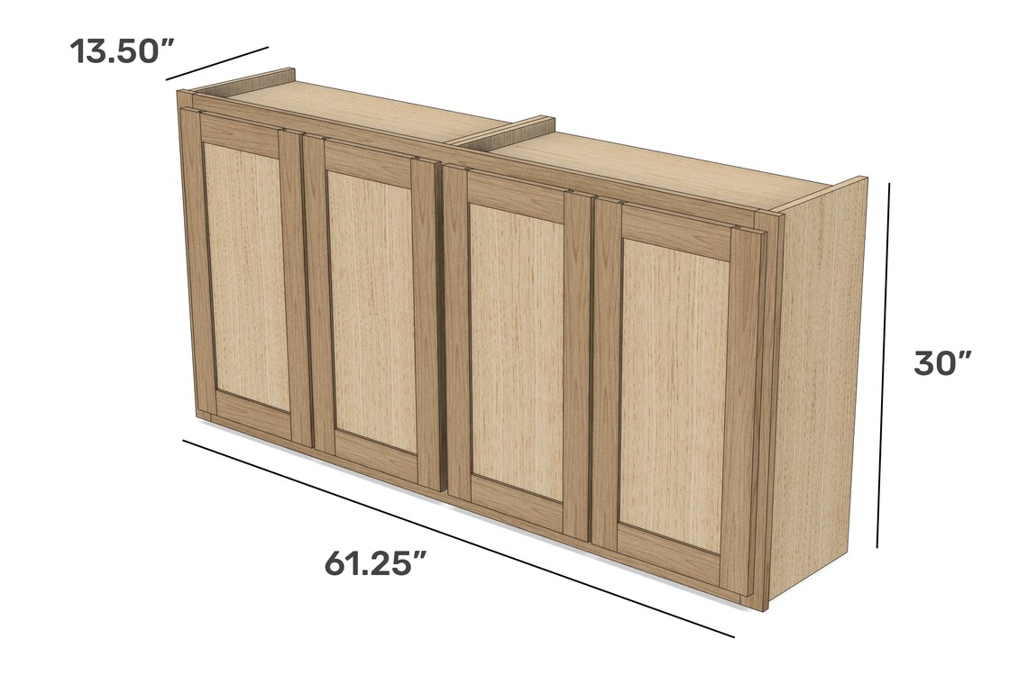 Cabinets wall Mounted Build Plans - Etsy