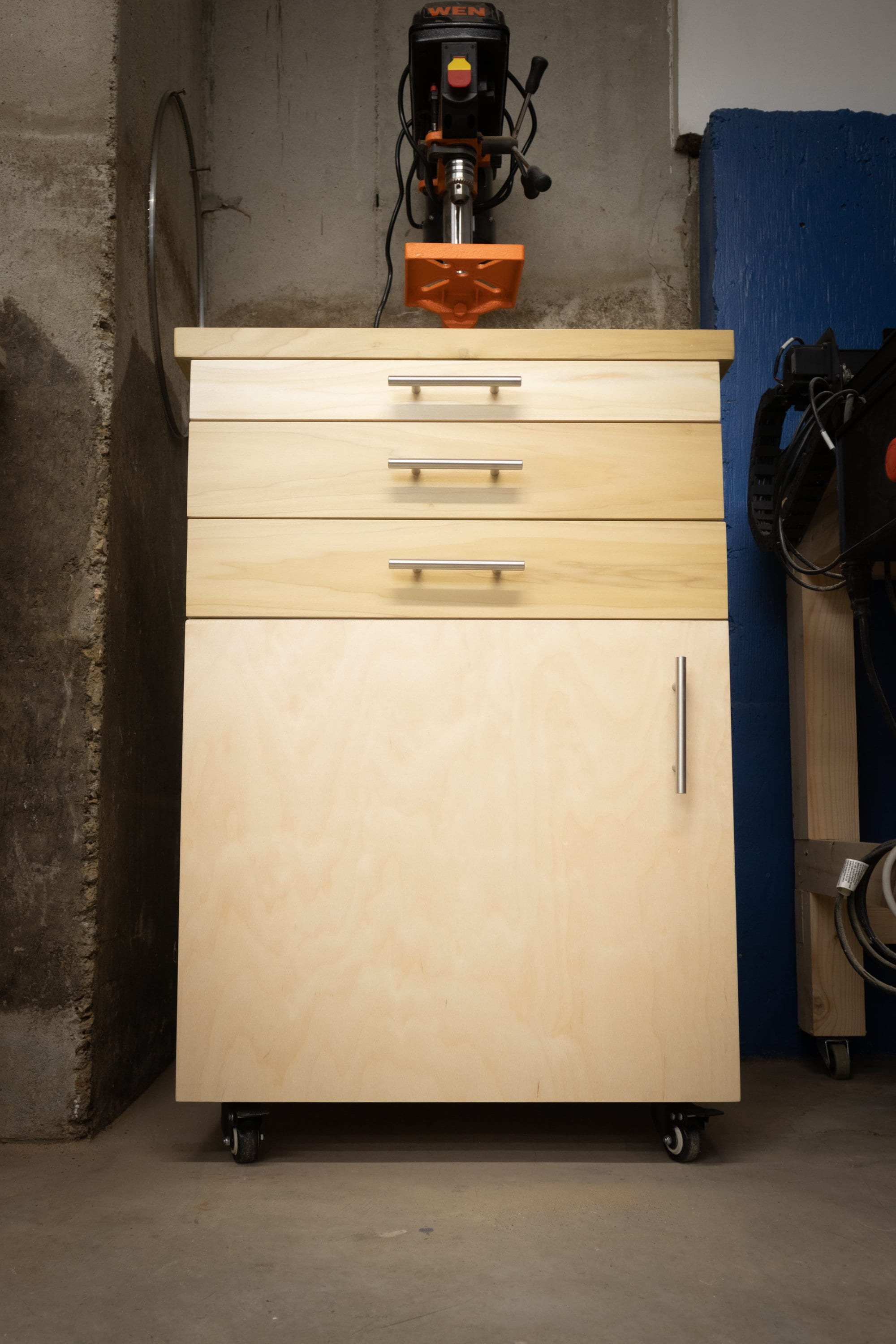 Mobile Workshop Cart - Digital Build Plans — Casual Builds
