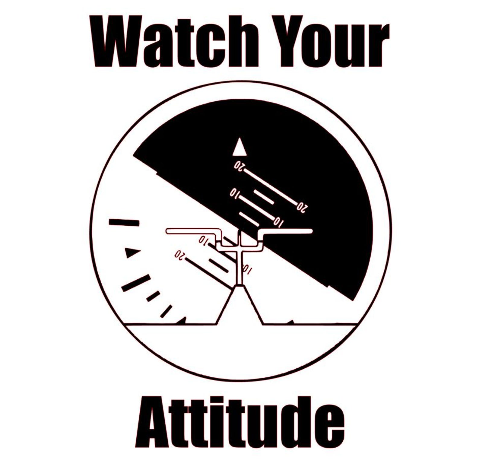 Attitude Indicator, Aircraft Sticker - Etsy