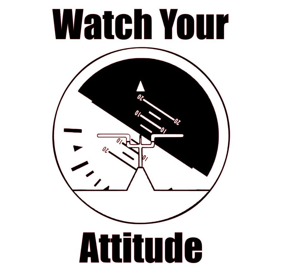 Attitude Indicator, Aircraft Sticker - Etsy
