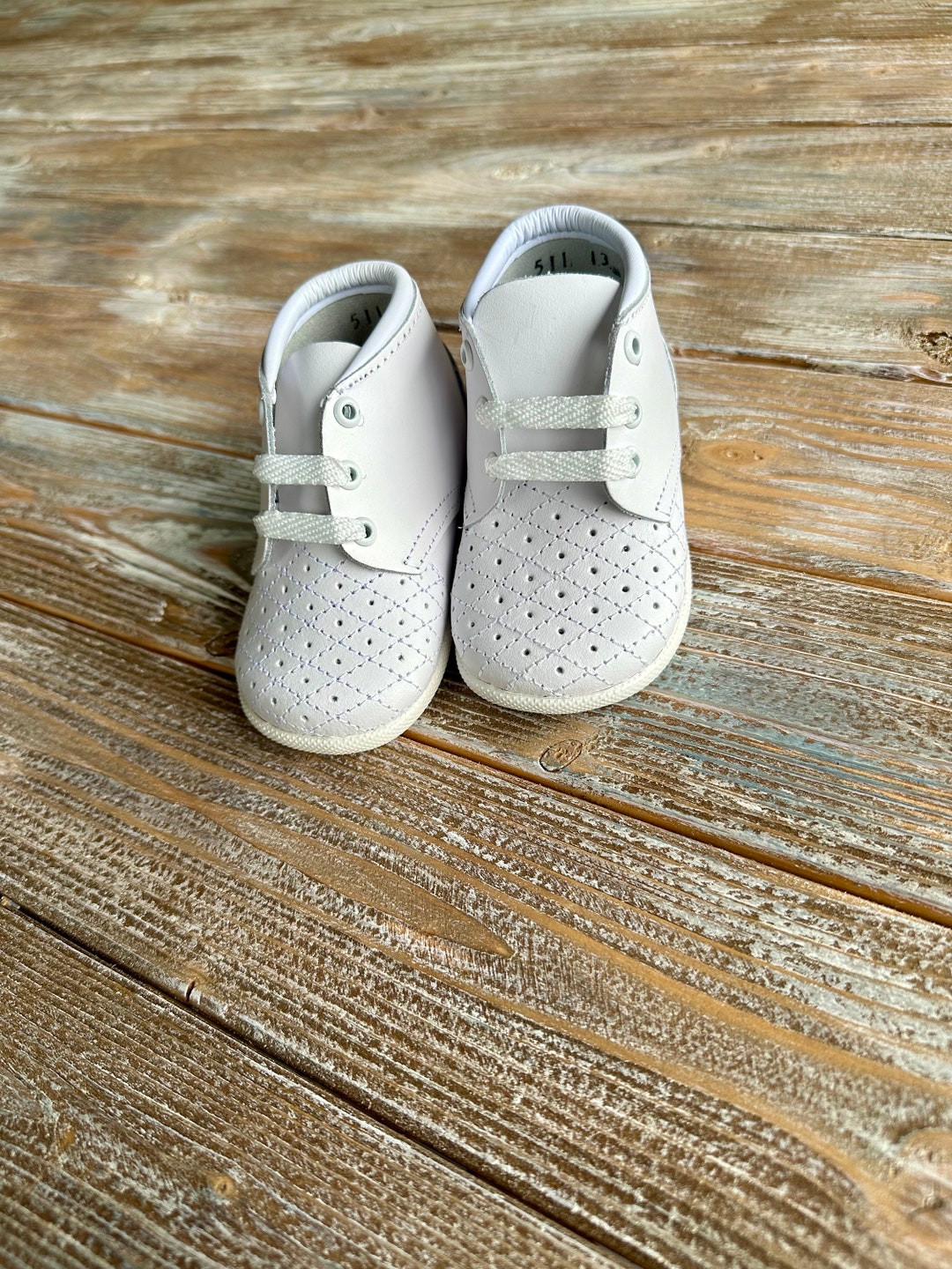 Boy Shoes- Baptism Shoes- White Shoes - Etsy