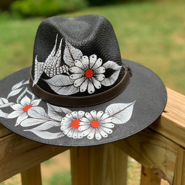 Hand Painted Hats - Etsy
