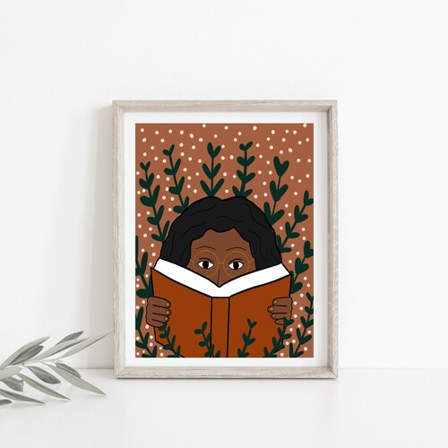 Book Poster Quote Poster Take Along A Book Vintage Poster | Etsy