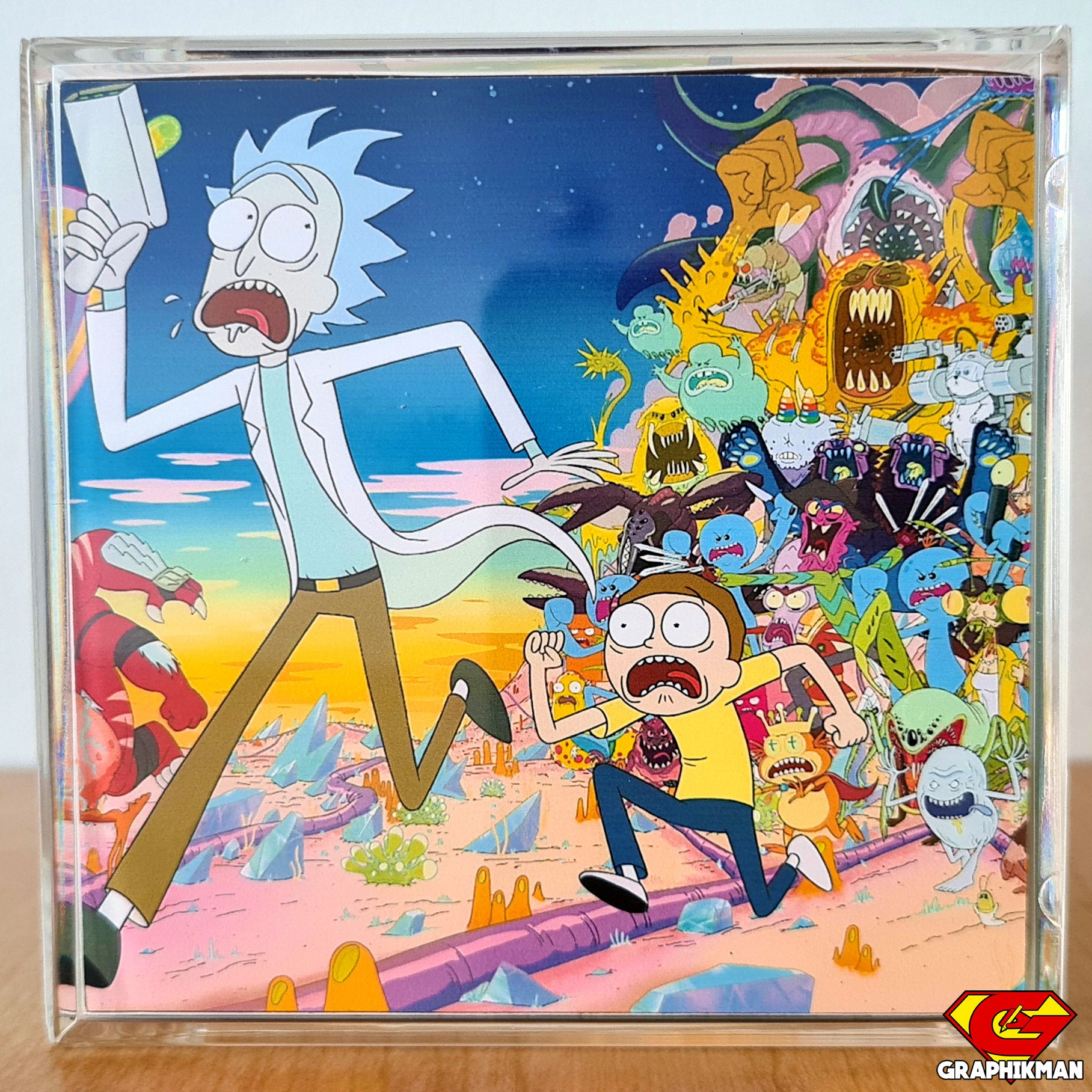 Cube Diorama Fanart : Rick and Morty - Etsy