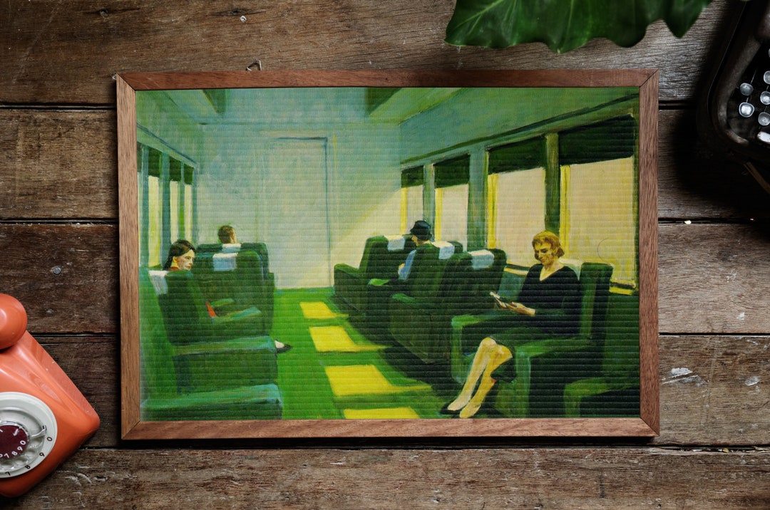 Chair Car, by Edward Hopper, Nighthawk, New York Movie, Exhibition ...
