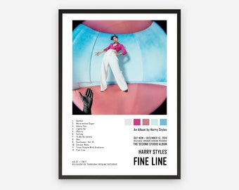 Fine Line Poster | Etsy