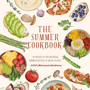 Cookbook Download, Digital A Meal Plan, Printable Recipes Book, 300 ...