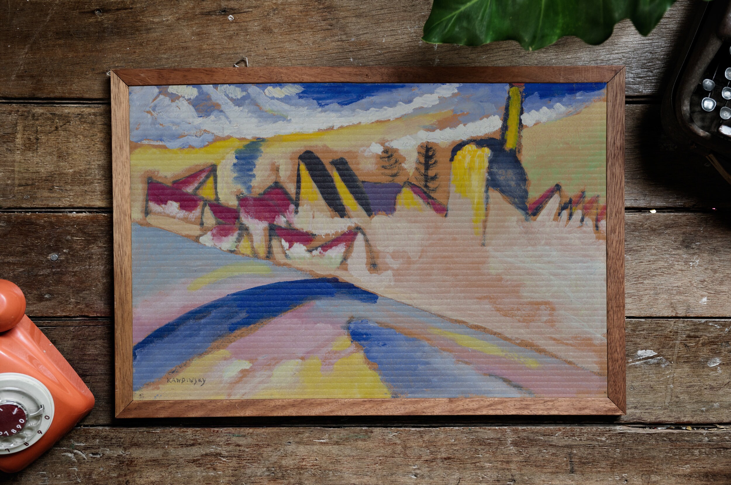 Studie Zu Winter No. II Wassily Kandinsky Vasily Exhibition - Etsy