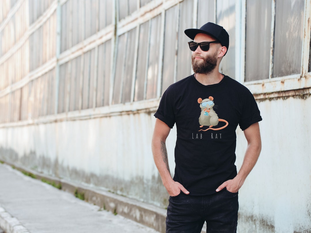 Lab Rat T-shirt Gift for Rat Lovers, Lab Rat, Lab Tech, Scientist Gift ...