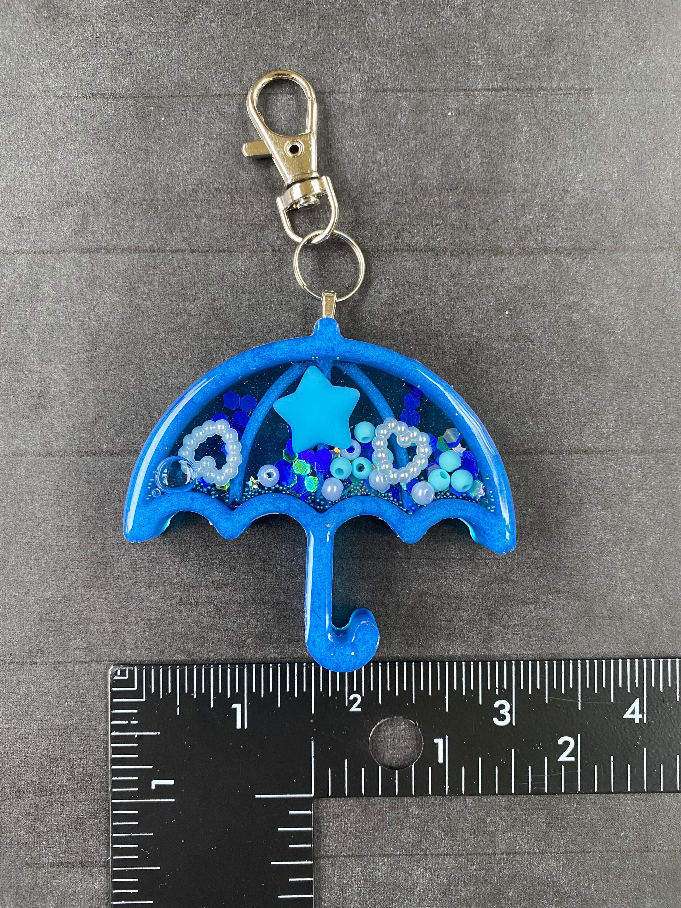 Umbrella Shaker Keychain - Etsy