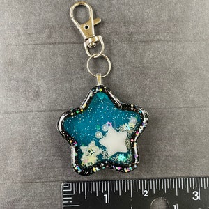 Star Shaker Keychains - Etsy
