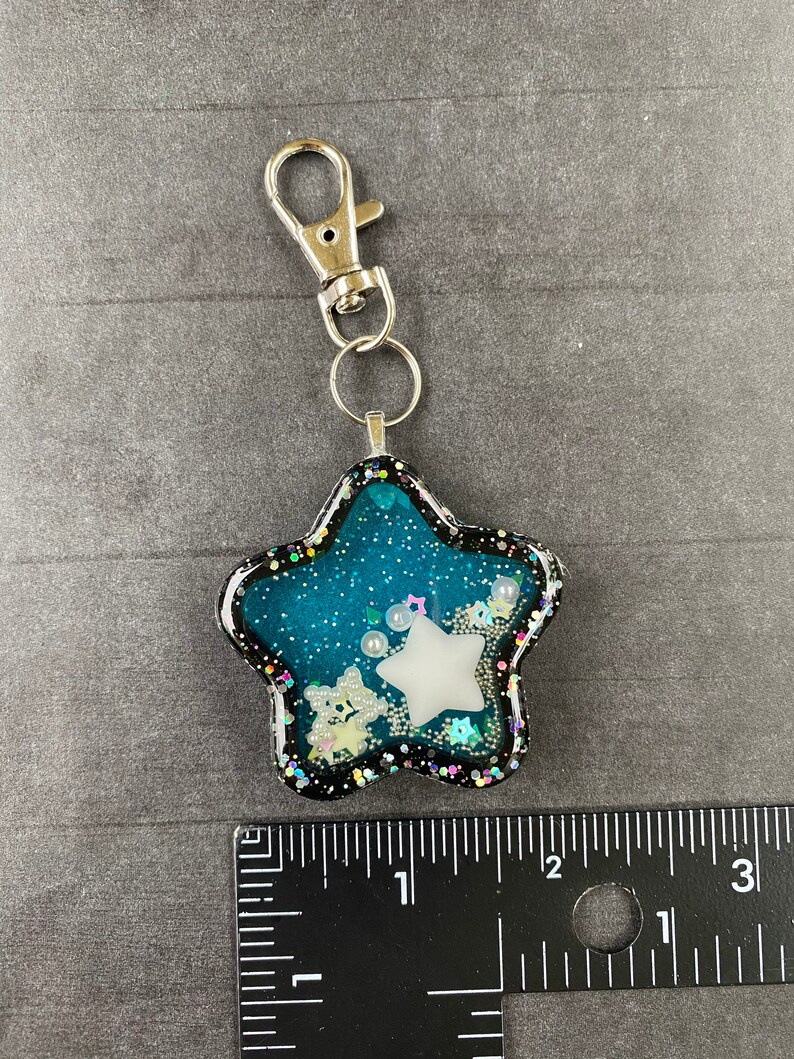 Star Shaker Keychains | Etsy