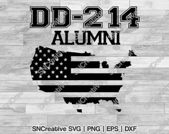 Dd 214 Alumni Svg | Etsy
