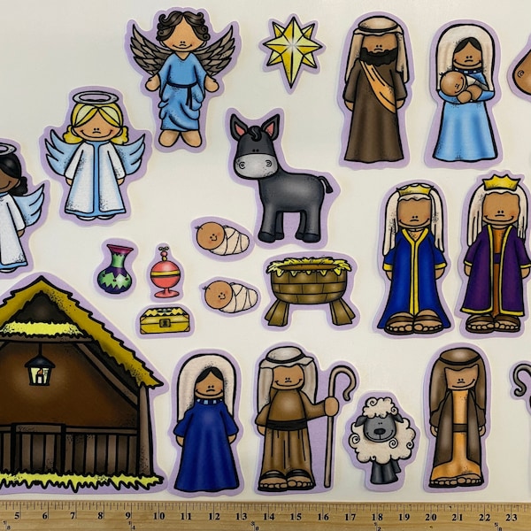 Nativity Felt - Etsy