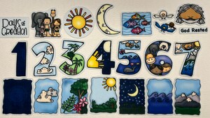 The 7 Days of Creation Posters Printables // Days of Creation ...