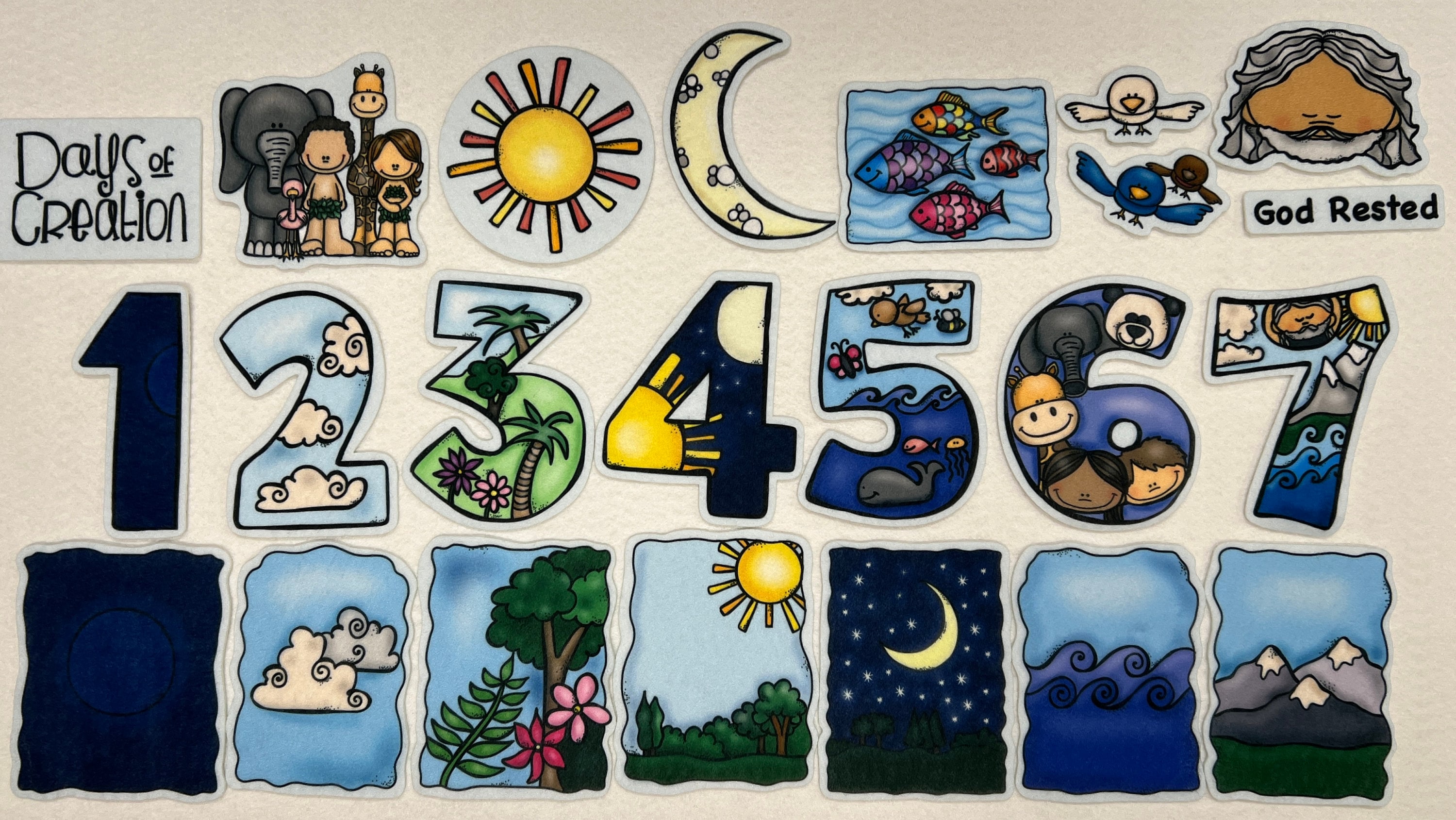 Bible Coloring Pages For Flannel Graph Stories