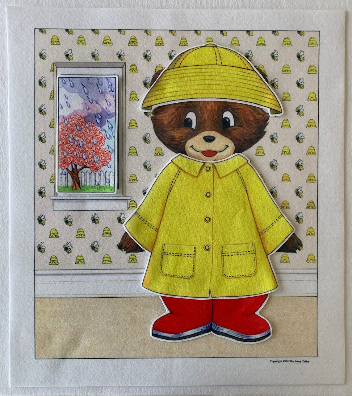 Dress Me Weather Bear 2 Sizes Felt Flannel Board Story Set - Etsy