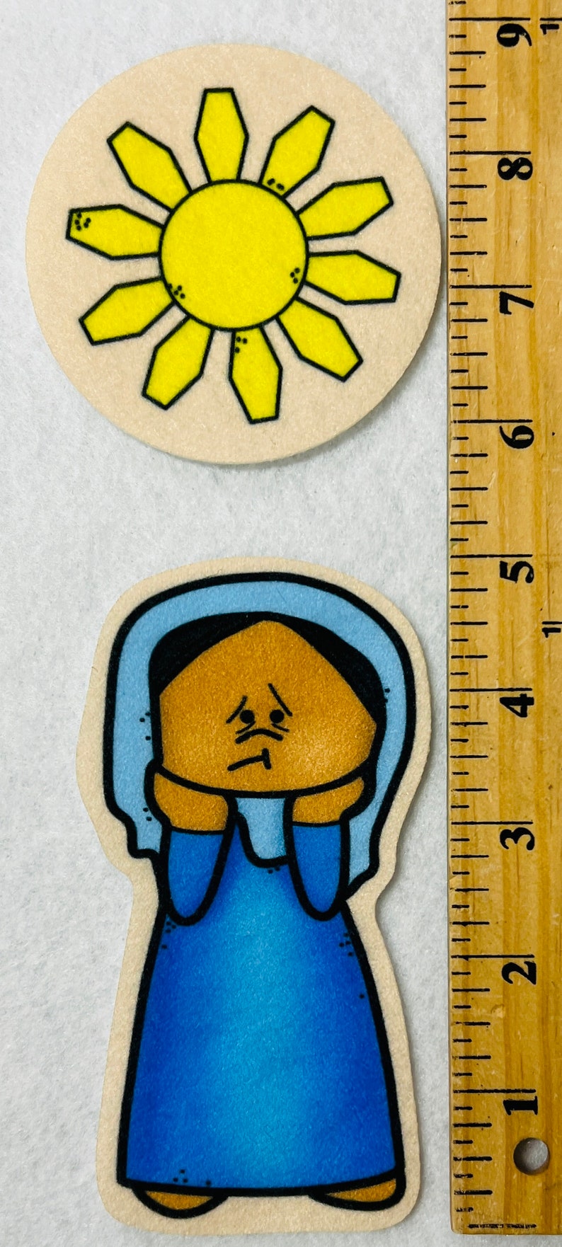 Jesus Raises Jairous' Daughter & Heals Sick Woman Felt Figures for ...