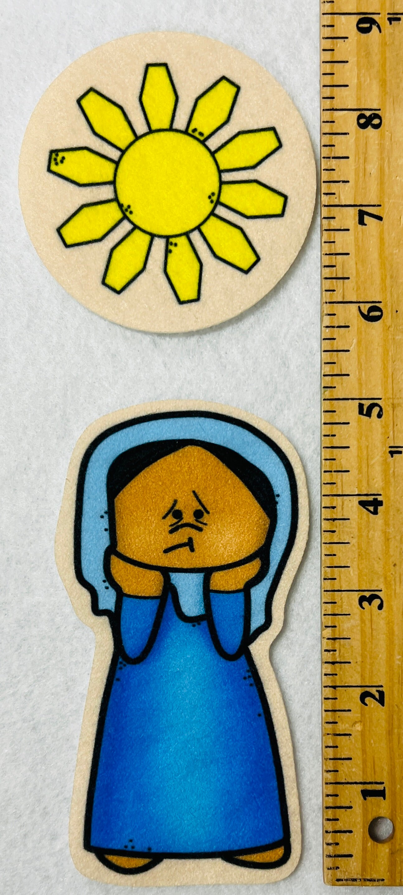 Jesus Raises Jairous' Daughter & Heals Sick Woman Felt Figures for ...