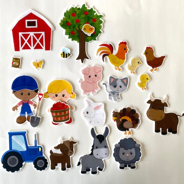 Farm Felt Board - Etsy