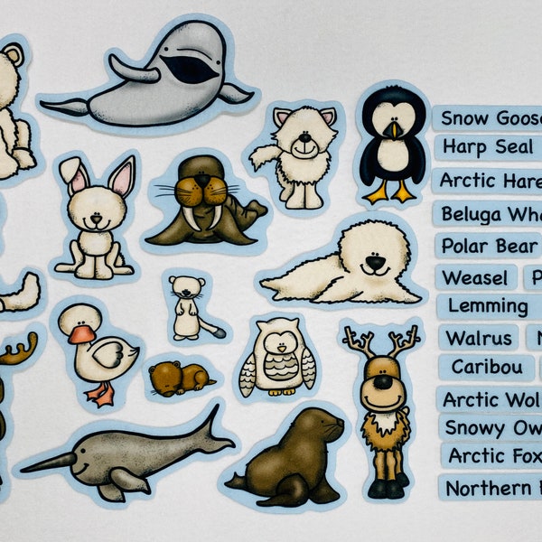 Arctic Figures - Etsy