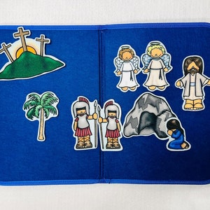 Stories of Jesus Felt Set & Flannel Board Bible Felt Stories Birth ...