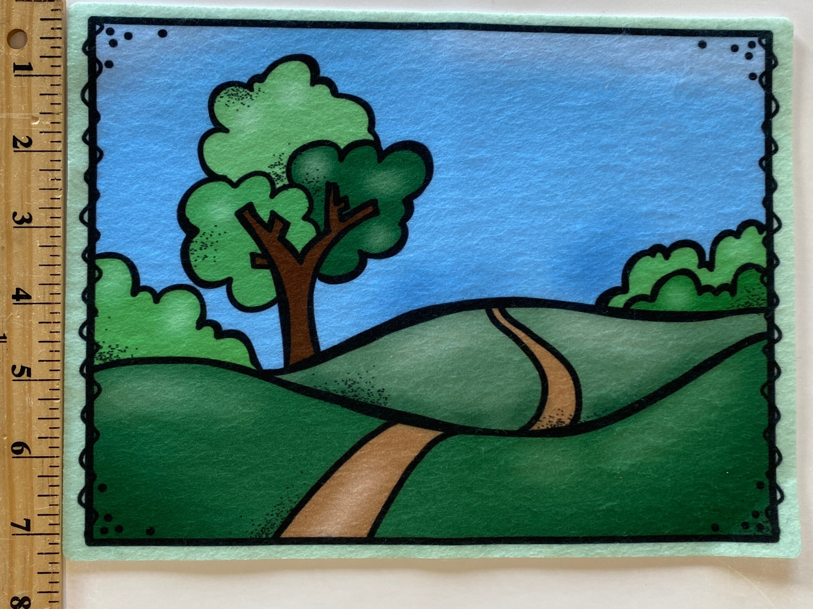 Mary Had A Little Lamb Felt Figures Flannel Board Story Set Felt Board ...