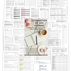 The Ultimate CELEBRATION OF LIFE Journal - A Guide to Getting Your ...