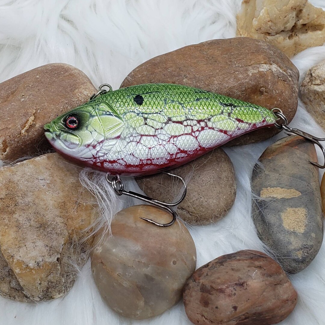 Custom Crankbait Fishing Lure Crack Tennessee Shad. Deep Diver ...