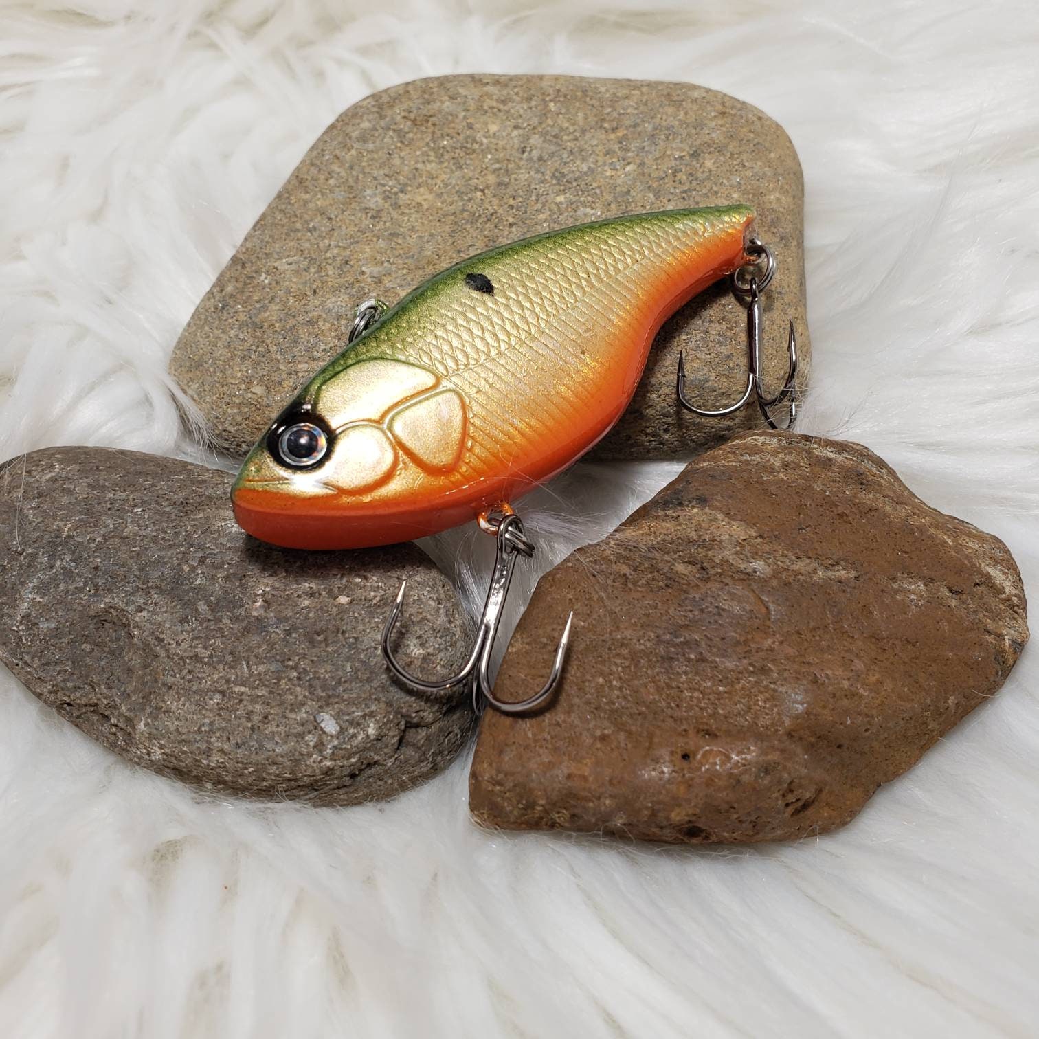 Gold Tennessee Shad Lipless Crankbait Custom Fishing Lure. - Etsy UK