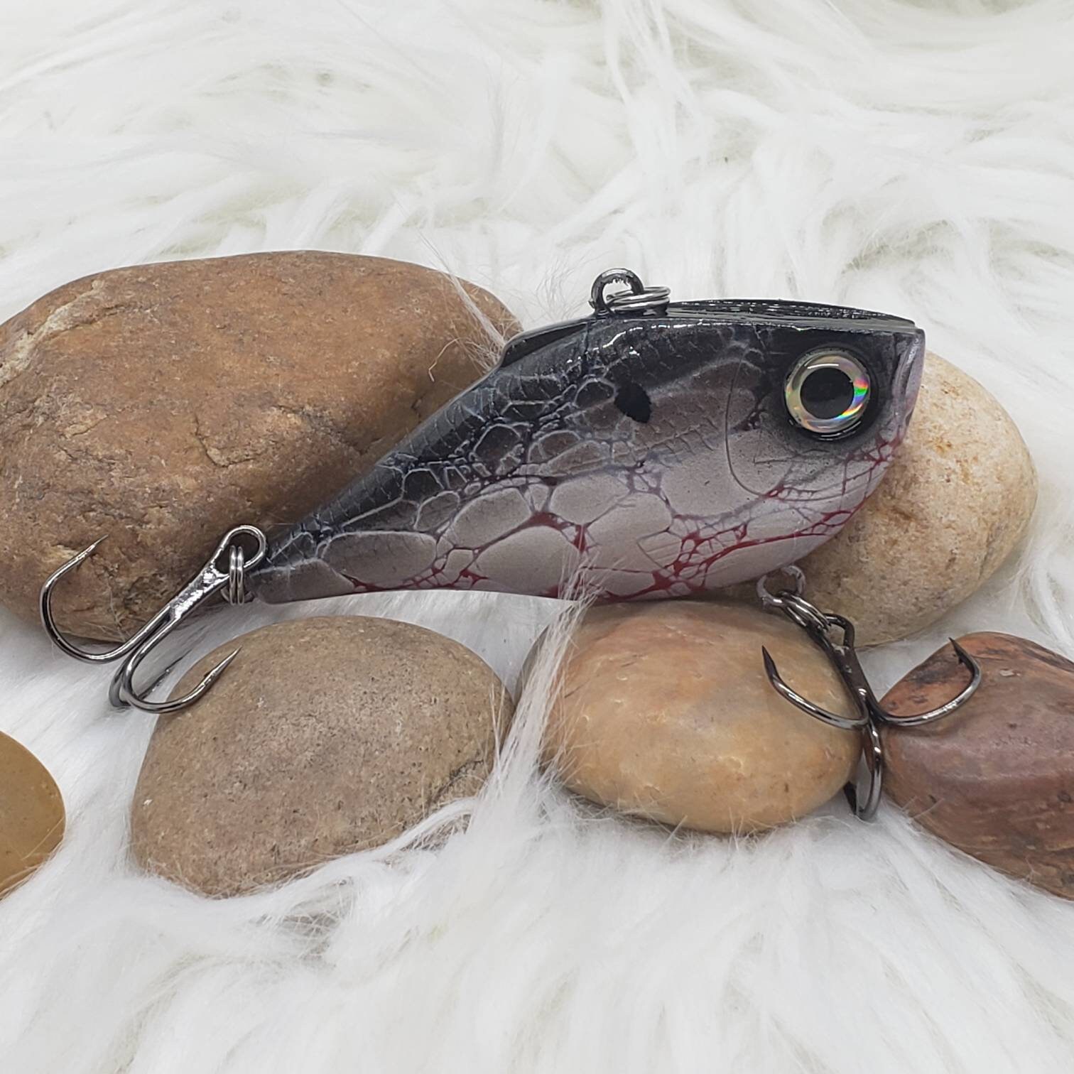 Bleeding Crack Natural Shad Crankbait Custom Fishing Lure. | Etsy