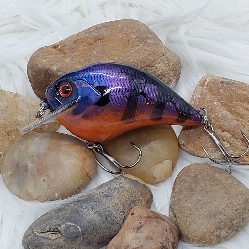 Deep Bluegill Custom Painted Fishing Lure. Your Choice of | Etsy