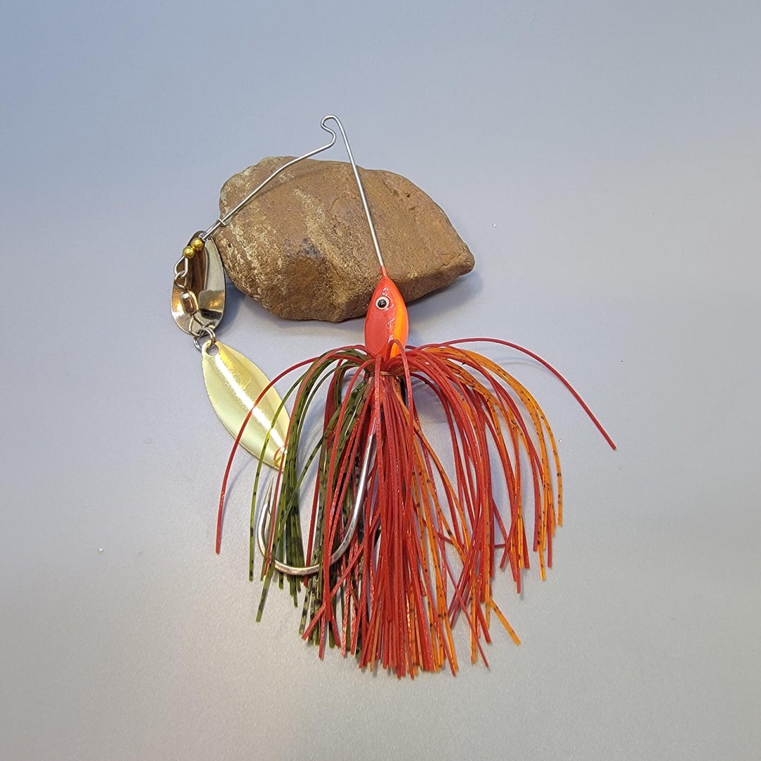 Magic Hand (wire Tied) Handpoured Snakehead 1/4 Ounce Spinner Bait ...