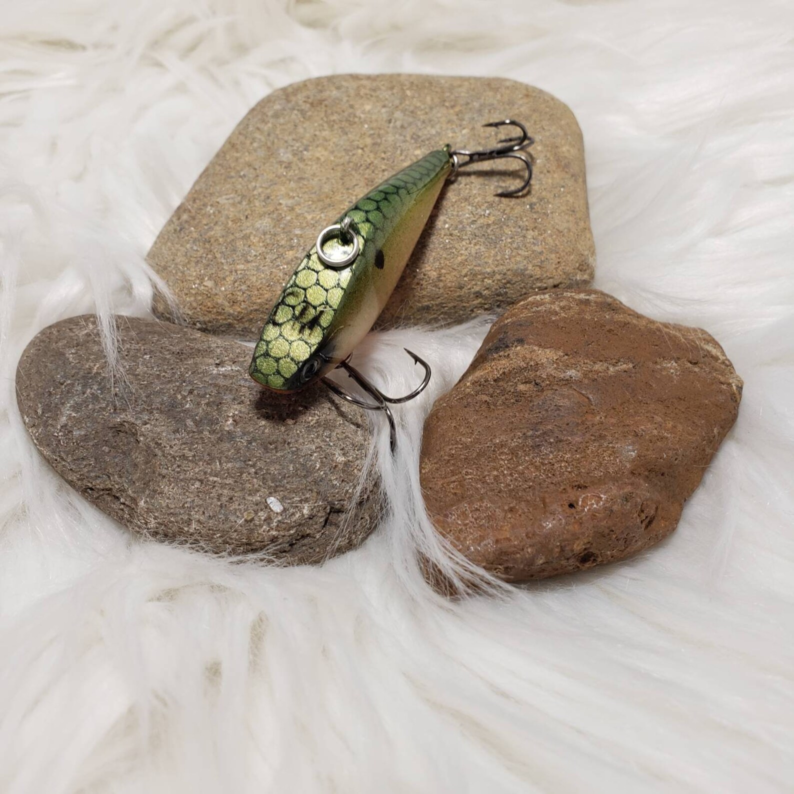 Gold Tennessee Shad Lipless Crankbait Custom Fishing Lure. - Etsy UK