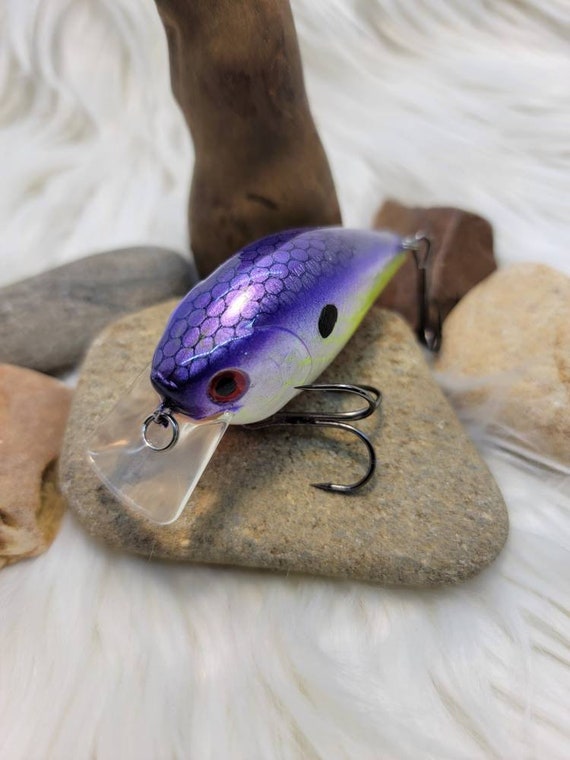 Royal Scale Shad Crankbait Custom Fishing Lures. Bass | Etsy